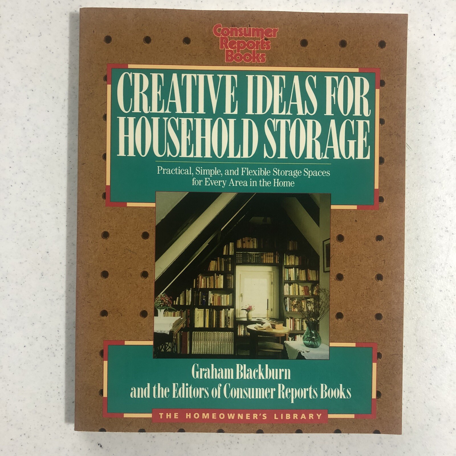 Consumer Reports Books Creative Ideas for Household Storage | eBay