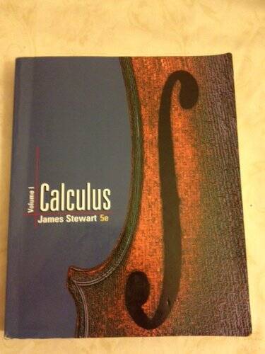Calculus Volume I 5th Edition - Paperback By Stewart, James ...