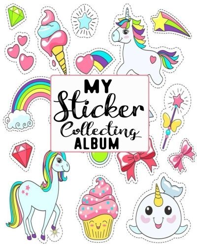 MY STICKER COLLECTING ALBUM: BLANK STICKER BOOK STICKER By Lala ...