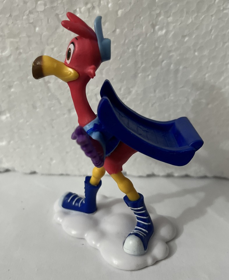 Disney Junior TOTS Freddy Pink Flamingo Figure Figurine Cake Topper ...