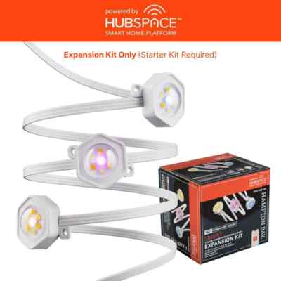 10 LED 16.4 ft Plug-in Mini LED Outdoor String Light Expansion Set ...