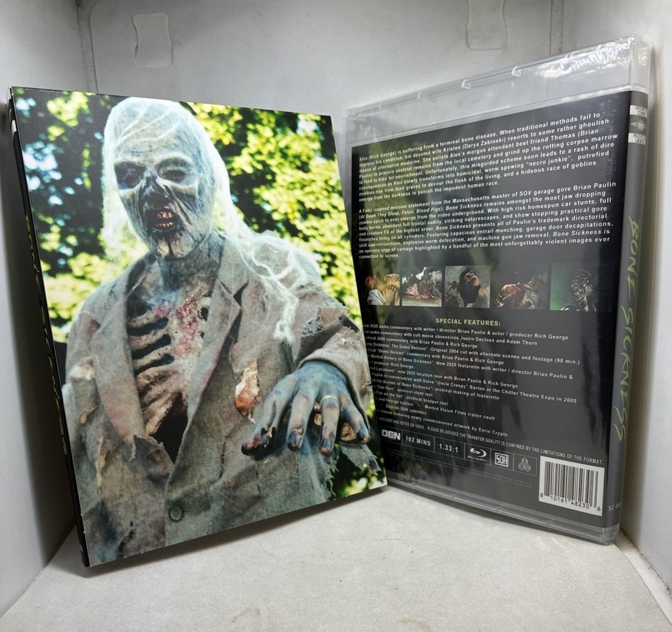 Bone Sickness OOP Signed Slipcase Edition Blu-ray | eBay