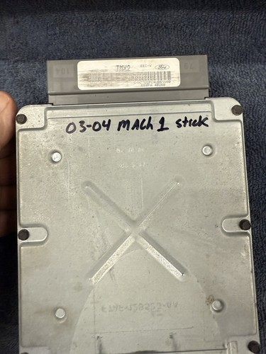 03-04 Ford Mustang Mach 1 4.6 4valve 5spd Computer Ecu Tag TMX2 Pcm | eBay