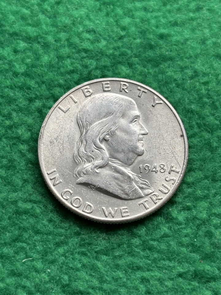 Franklin Half Dollar Lot of 3 - 90% Silver - Wise Intrinsic Silver ...