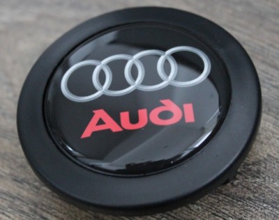 Horn Button Fits For AUDI Badge Fits MOMO SPARCO RAID Steering Wheel ...