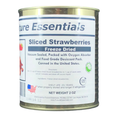 Future Essentials Freeze Dried Long Storage Emergency Food Sliced ...