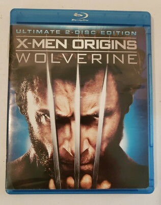 Wolverine Blu-ray DVDs X-Men Origins Ultimate 2 Disc Edition w/digital ...
