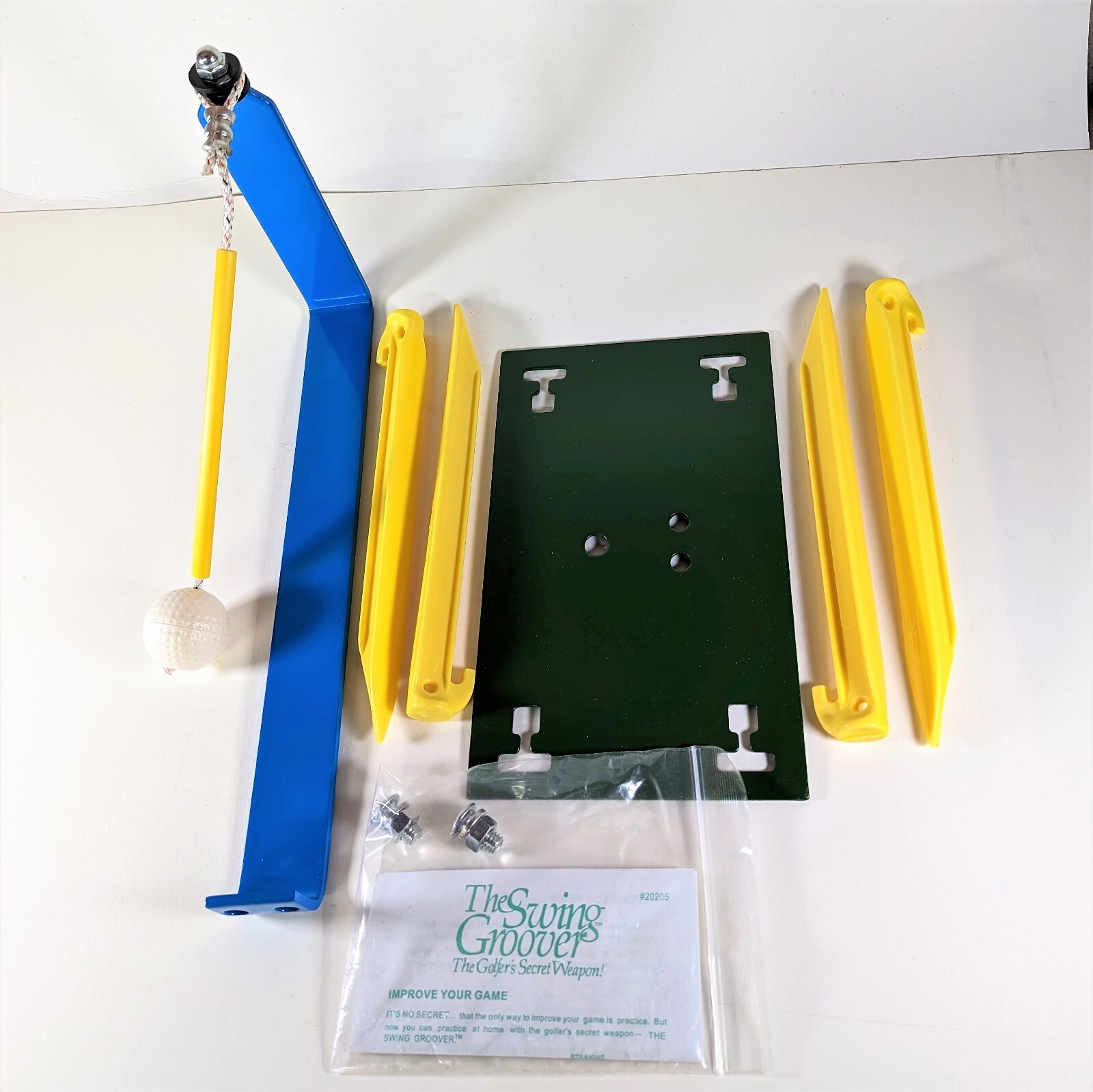Swing Groover Golfer's Secret Weapon Shows Hook Slice Straight-Shot ...