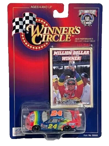 Winners Circle Jeff Gordon Million Dollar Winner #24 1/64th Scale FREE ...