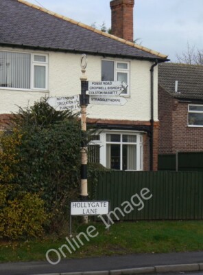Photo 6x4 Signpost on Bingham Road Cotgrave A nice example of a ...