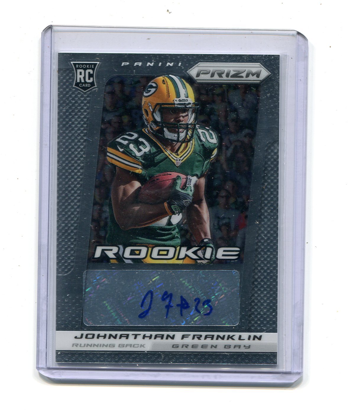 JOHNATHAN FRANKLIN GREEN BAY PACKERS UCLA 2013 PRIZM NFL AUTOGRAPHED ...