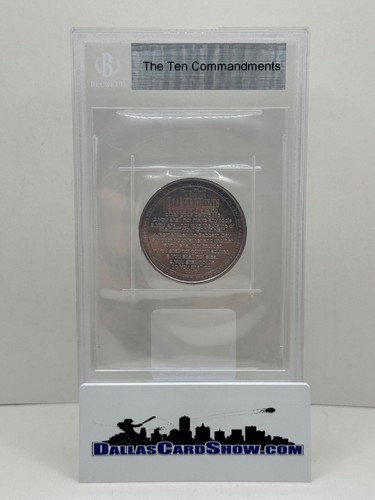 The Ten Commandments coin James 2:10 Matt 5:28 1 John 3:15 Luke 13:5 ...