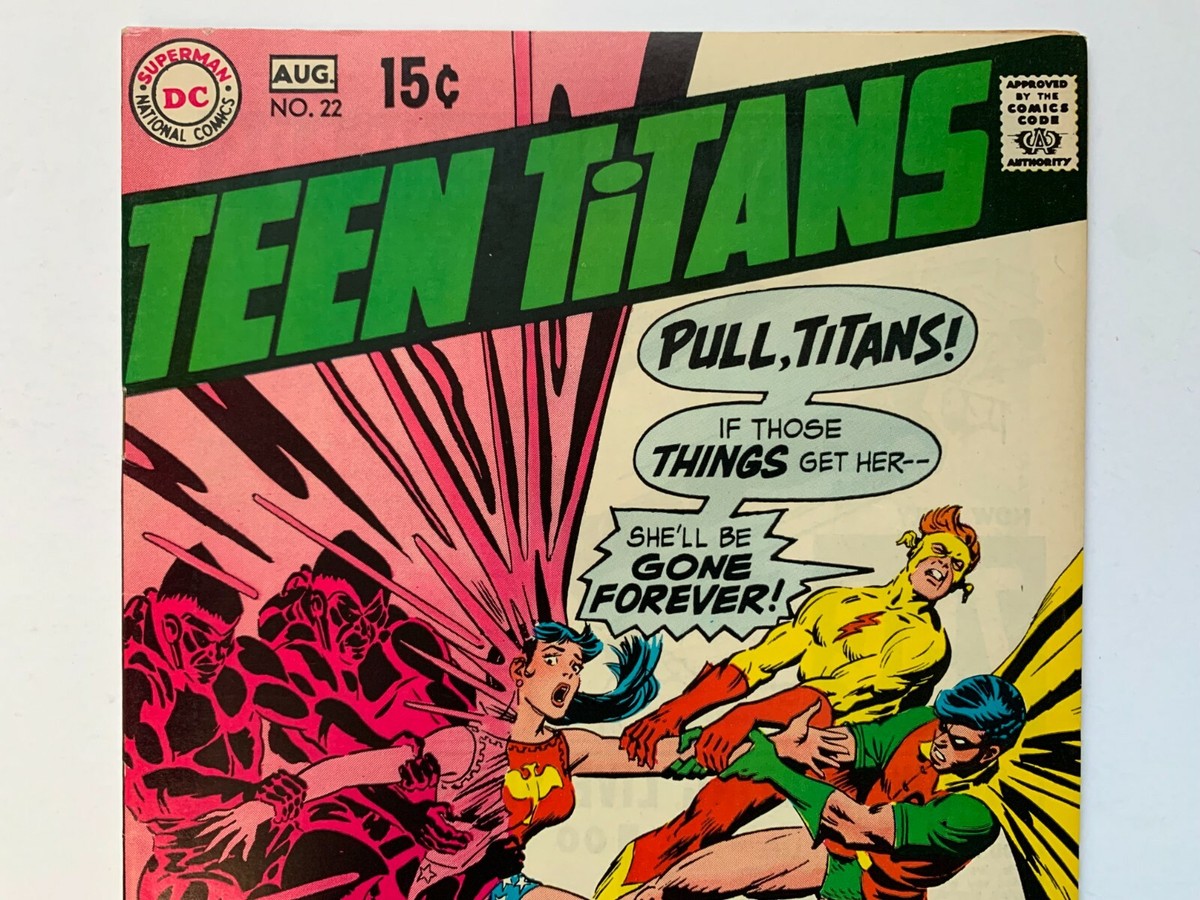 Teen Titans Comic Covers 1960s