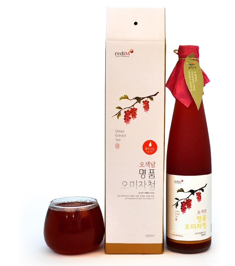 Korean Premium Schizandra Omija Extract 500ml 16.9oz 오미자청 Natural Syrup ...