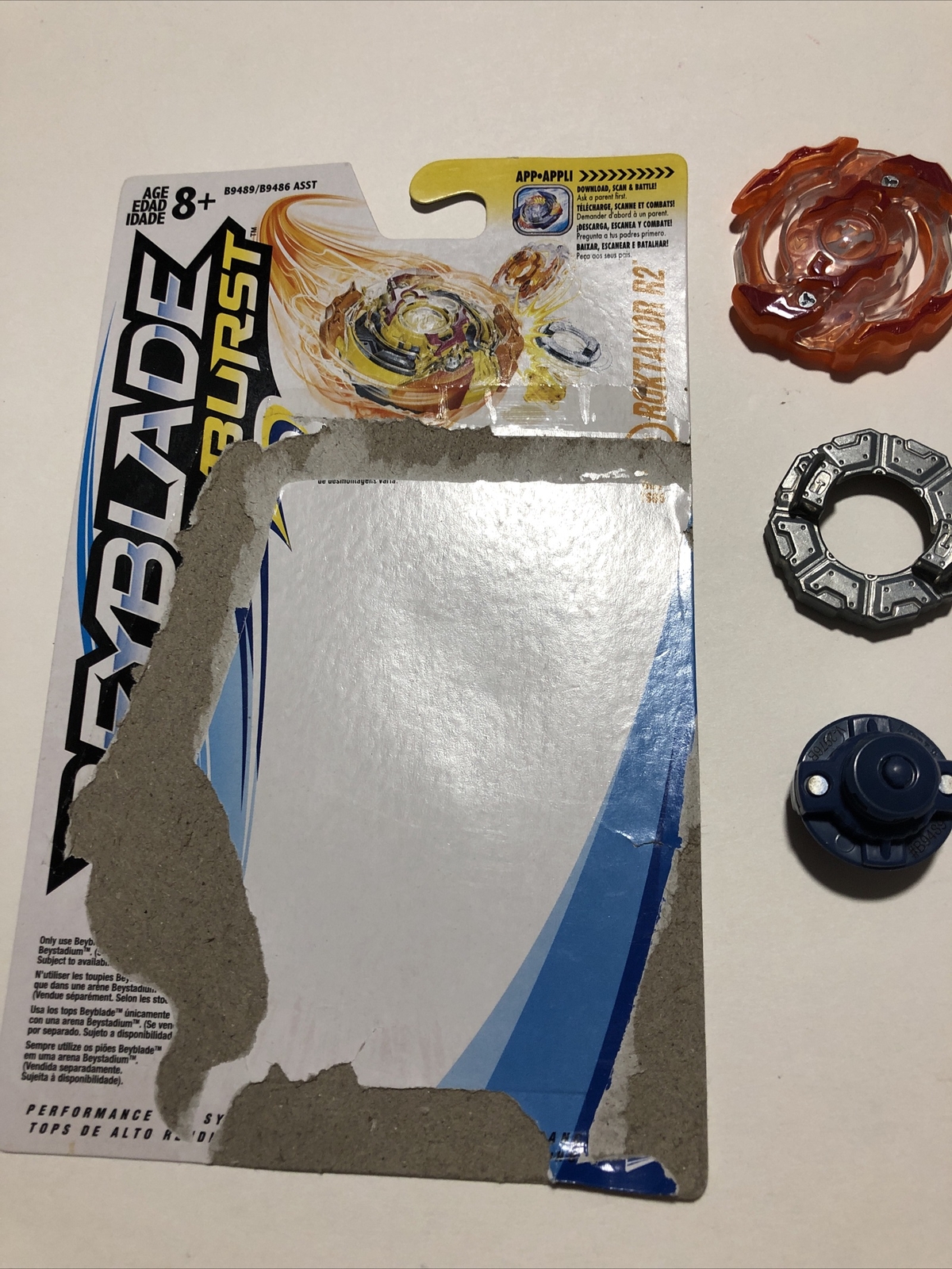 Rising Roktavor R2 Hasbro Beyblade Burst B9489 - B9486 for sale online ...