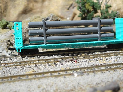 N Scale Load for 47 ft Bulkhead Flat Car | eBay