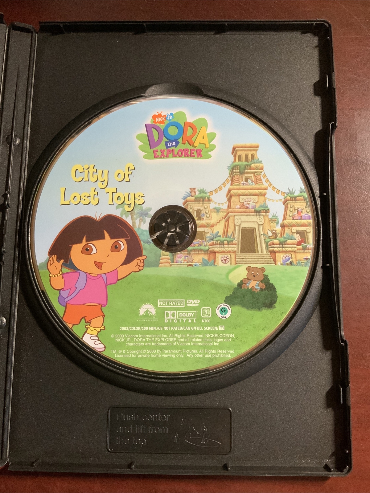 Dora The Explorer City Of Lost Toys Vhs