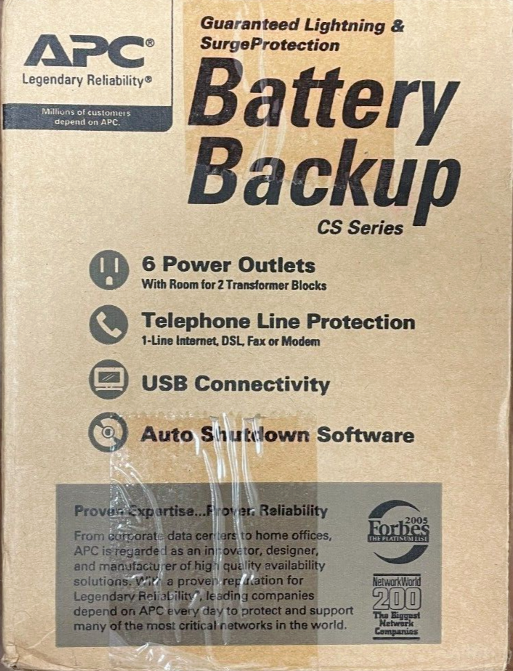 APC Back-UPS 350 (BK350) UPS System for sale online | eBay