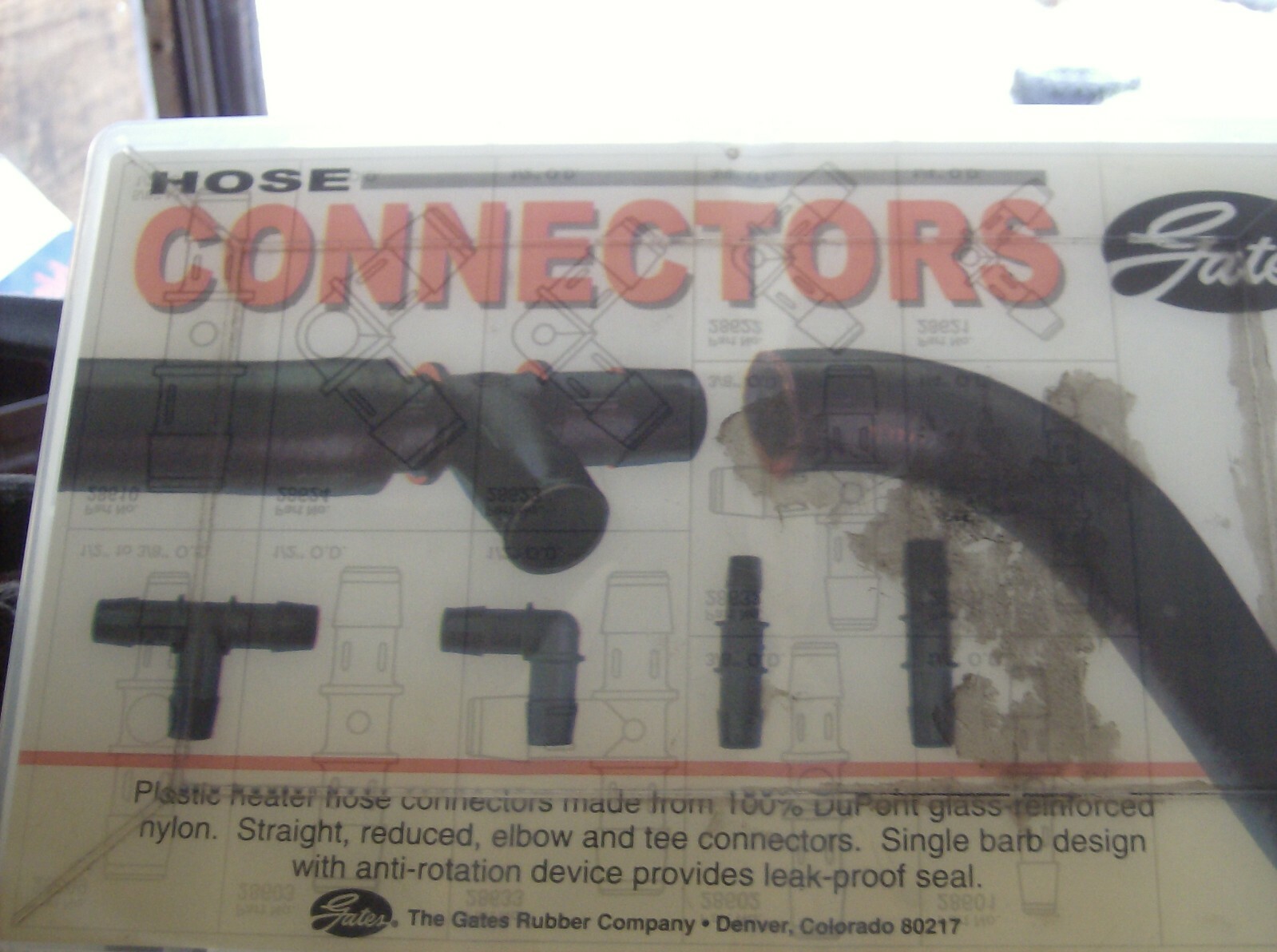 GENUINE GATES HOSE CONNECTORS VARIOUS LOT OF 16 AND BOX | eBay