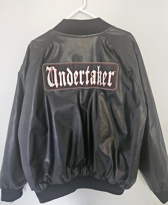 Steve & Barry's - WWE Undertaker Faux Leather Jacket - NWT - Size Large ...