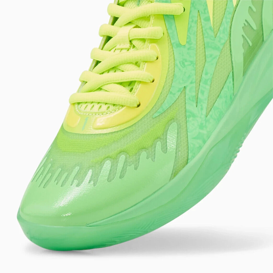 Puma Lamelo Ball MB.02 Nickelodeon Slime 377584-01 Basketball Shoes | eBay