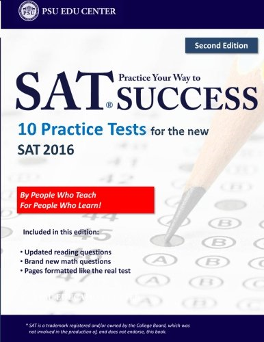 Practice Your Way to SAT Success: 10 Practice Tests for - Paperback NEW ...