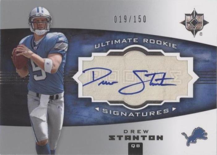 2007 Ultimate Collection - Ultimate Rookie Signatures Drew Stanton #115 ...
