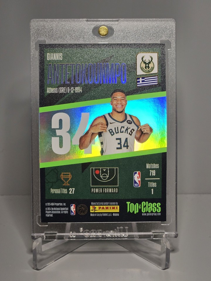 2023-24 Top Class Winner #184 Giannis Antetokounmpo | eBay