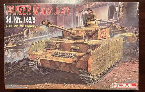 Dragon Panzer IV Ausf J Late - 1/35 Scale Model Kit No. 6022 - Open Box ...