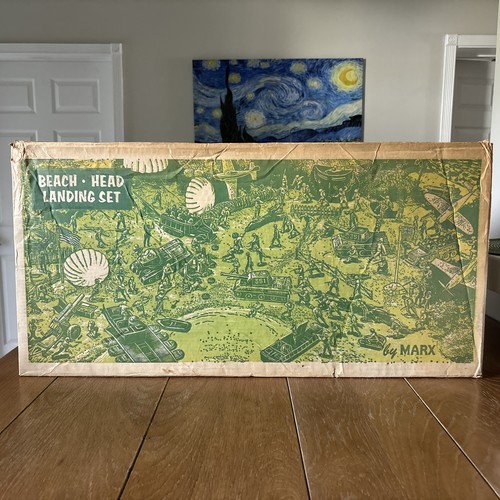 MARX Toys#4539 “Beach Head” Landing Set, Complete, Mint, RARE!!! | eBay