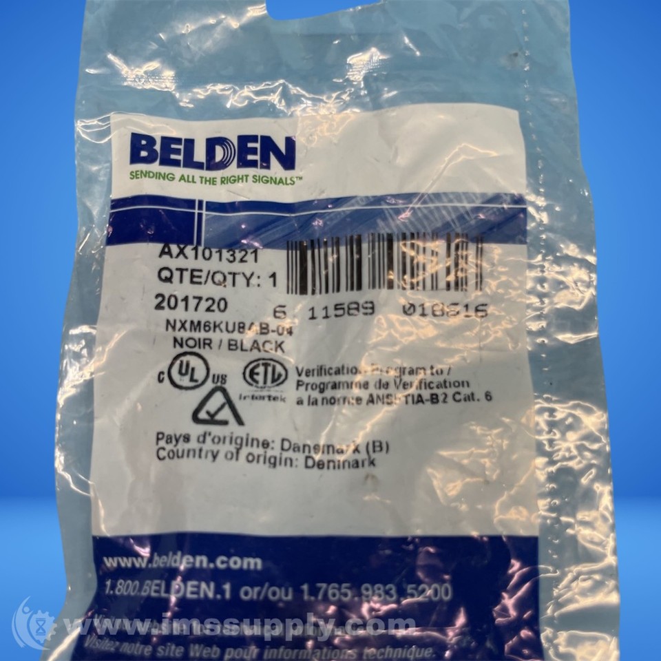 Belden AX101321 Cat6+ Modular Jack FNFP | eBay