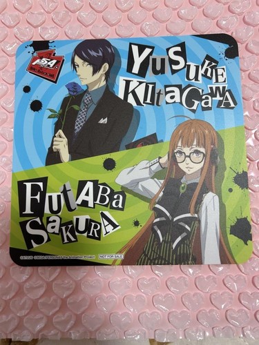 Persona 5 P5A Sega Collaboration Cafe Kitagawa Yusuke Sakura Futaba ...