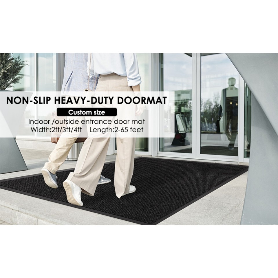 Entrance Mats Indoor Outdoor Heavy Duty Commercial Welcome Mat Front ...