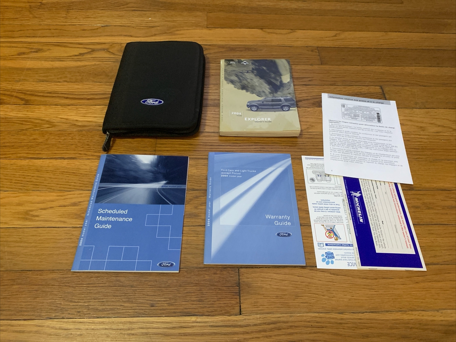 2004 Ford Explorer Owners Manual With Case OEM Free Shipping | eBay