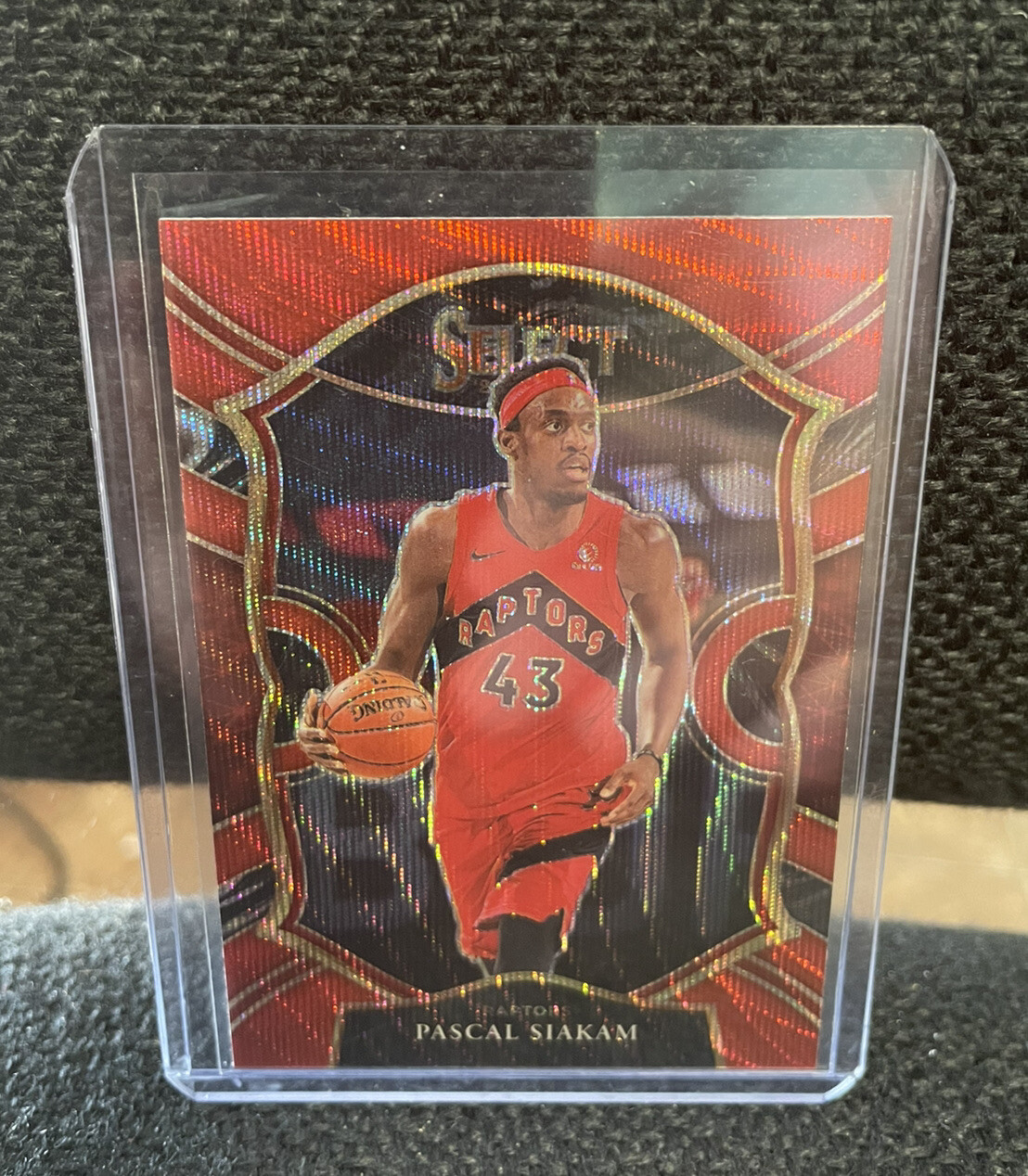 Pascal Siakam 2020-21 Select TMall SP RED WAVE Concourse Basketball ...
