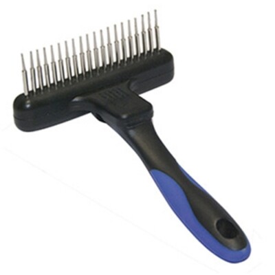 Show Tech Twist & Cling Rake 11cm Dematting Comb #40 Dog Pet Grooming ...