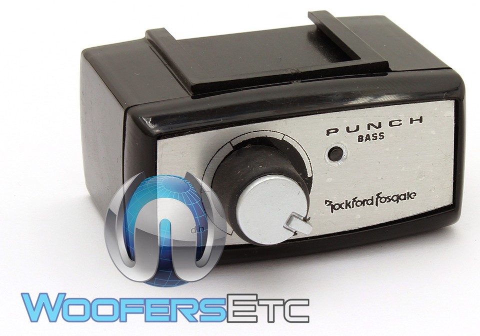 PB1 ROCKFORD FOSGATE PUNCH BASS EQ REMOTE for AMP SUBS SPEAKERS ...