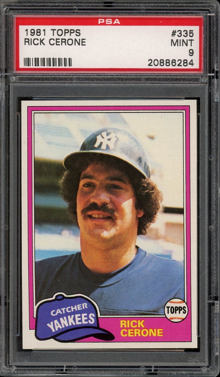 1981 Topps Baseball #335 Rick Cerone PSA 9 | eBay