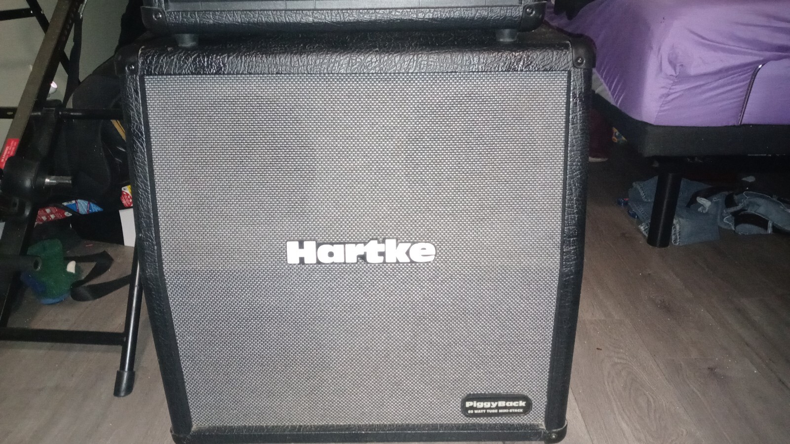 Hartke Piggyback 60 Watt Tube Mini-Stack Black | eBay