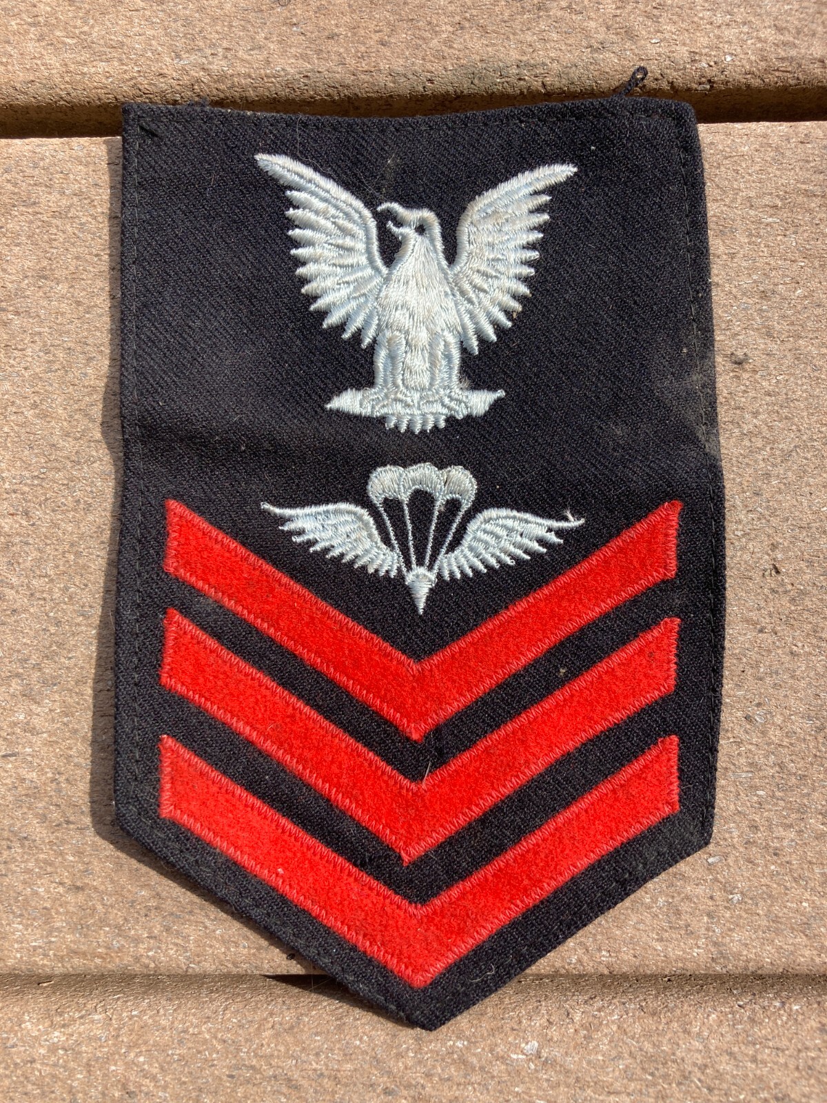 WW2 USN US Navy Parachute Rigger 1st Class US Navy rate rank Patch USN ...