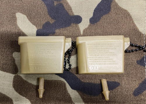 USGI Ear Plug Case Military Surplus 2 Each | eBay