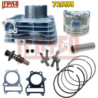 72mm Motorcycle Cylinder Kit 249CC for Suzuki GN250 DR250 GZ250 DF250 ...