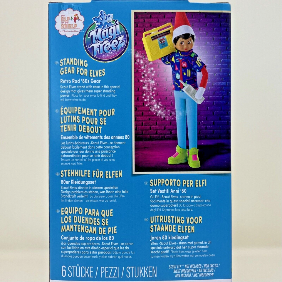 Elf on the Shelf - Magi Freez Retro Rad 80's Accessories Cellphone ...
