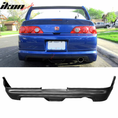 Fits 05-06 Acura RSX Mugen Style Rear Bumper Lip Diffuser Spoiler ...