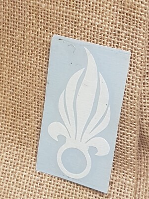 stickers Autocollant vinyl LEGION ETRANGERE 10cm Blanc parebrise ETC ...