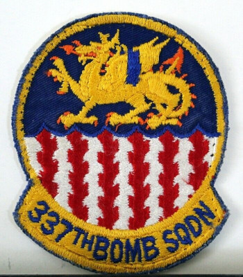 US Air Force 377th Bomb Squadron Full Colored Insignia Badge Emblem ...