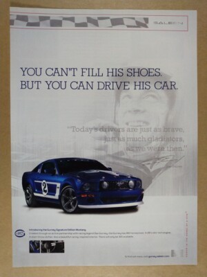 2008 Saleen Mustang Gurney Signature Edition vintage print Ad | eBay