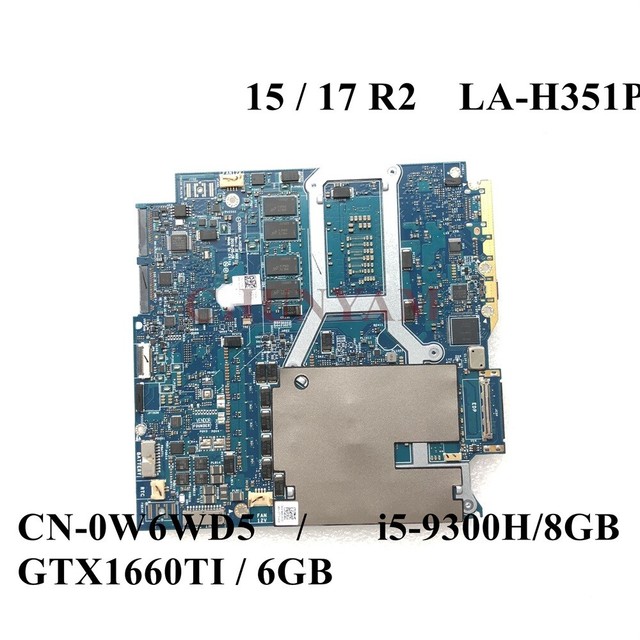 For Dell Alienware M15 M17 R2 Nvidia W i5-9300H CPU CN-0W6WD5 Laptop ...