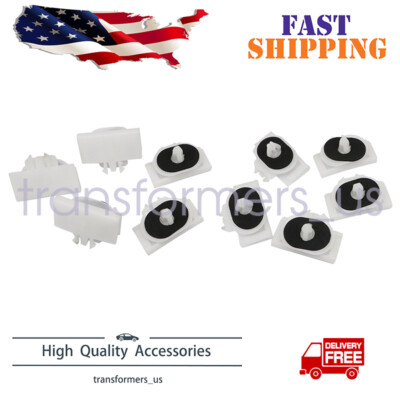 10Pcs Rocker Panel Moulding Retainer Clips Fit GM Camaro Traverse ...