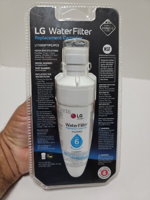 LG Electronics Refrigerator Water Filter LT1000-ADQ74793504 -NEW ...